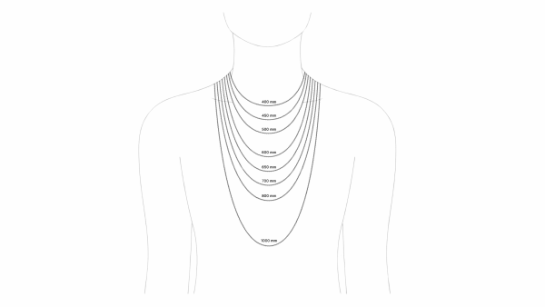 Necklace Size Chart & Guide – Find the Perfect Length